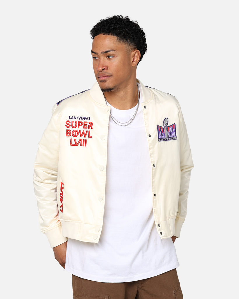 Pro Standard NFL Super Bowl LVIII Sublimated Jacket Eggshell | Culture ...
