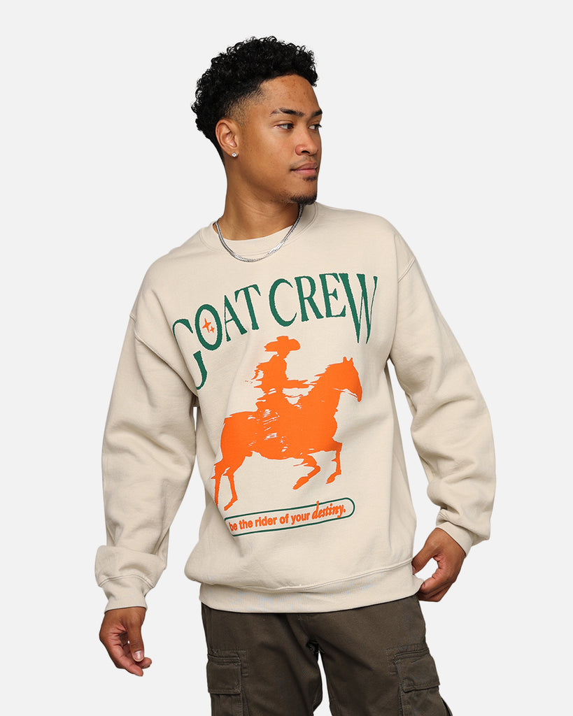 Goat Crew Destiny Rider Crewneck Sand | Culture Kings