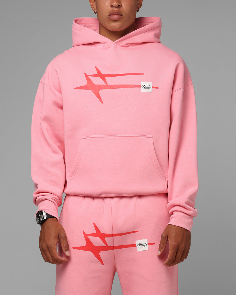 Loiter Hybrid Premium Hoodie Pink | Culture Kings