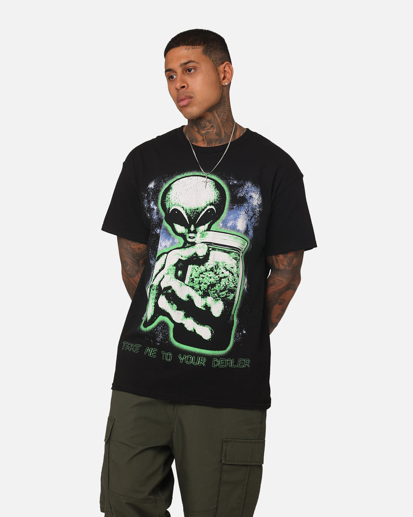 Goat Crew 420 Alien T-Shirt Black | Culture Kings