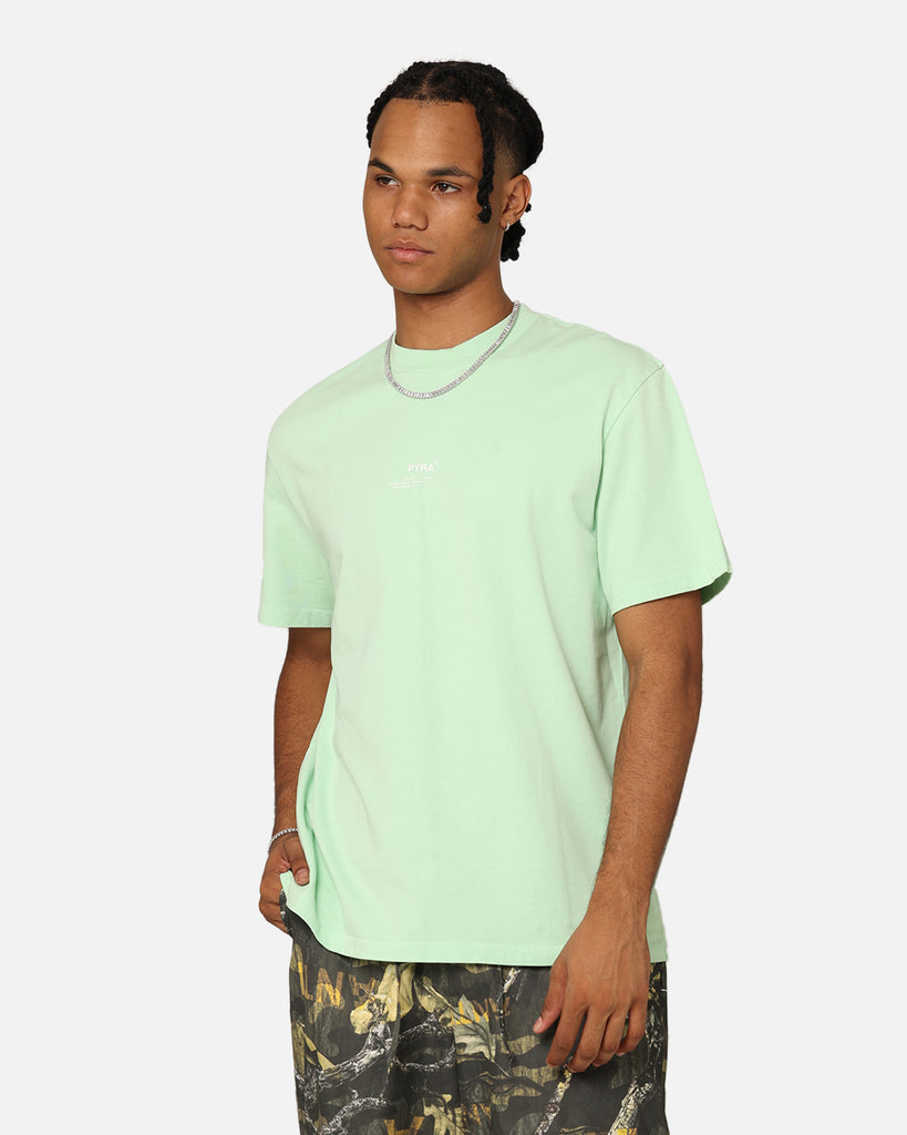 Pyra Stacked Logo T-Shirt Mint | Culture Kings
