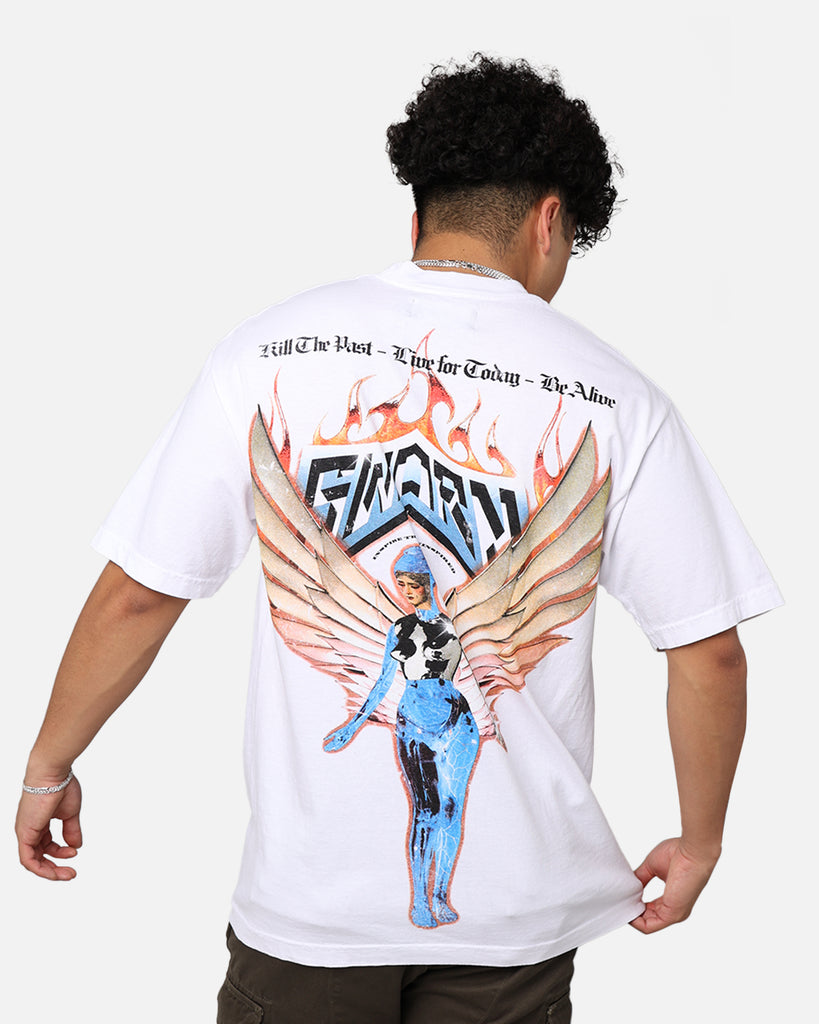 Sworn To Us Pyro Angel T-Shirt White | Culture Kings
