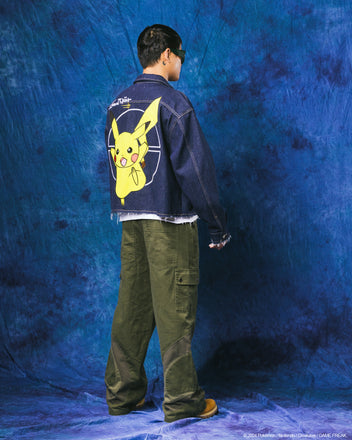 Pokémon By Loiter Pikachu Denim Jacket Indigo | Culture Kings