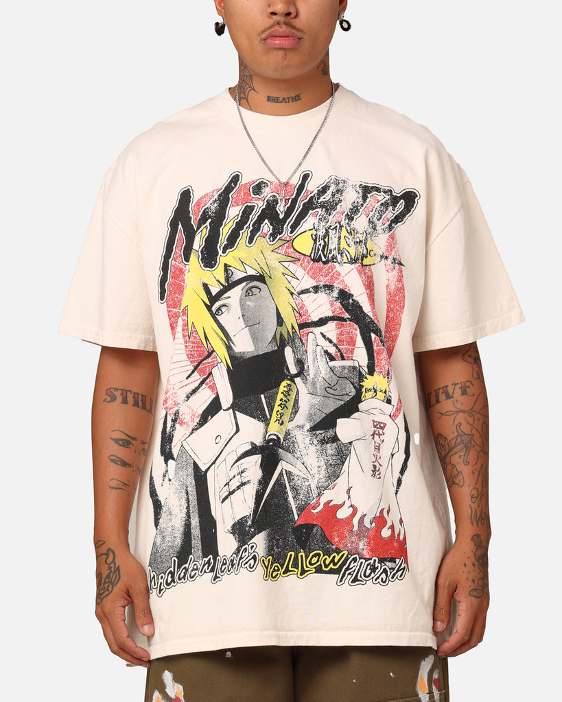 Goat Crew X Naruto Minato Namikaze Heavyweight T-Shirt Off White ...
