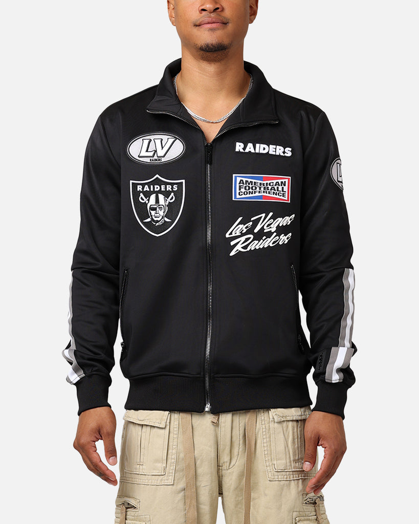 Pro Standard Las Vegas Raiders Fast Lane Track Jacket Black | Culture Kings