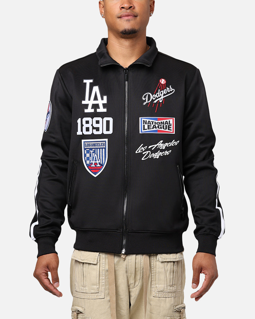 Pro Standard Los Angeles Dodgers Fast Lane Track Jacket Black | Culture ...