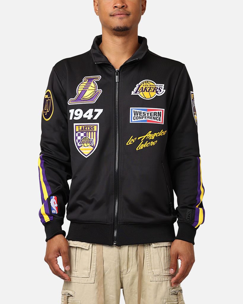 Pro Standard Los Angeles Lakers Fast Lane Track Jacket Black/Purple ...