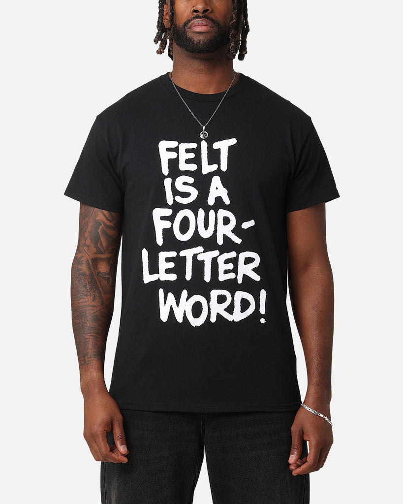 Felt F T-Shirt Black | Culture Kings
