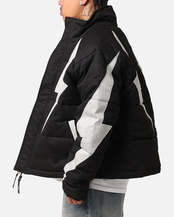 The Anti Order Life Is War Puffer Jacket Black/Grey | Culture Kings