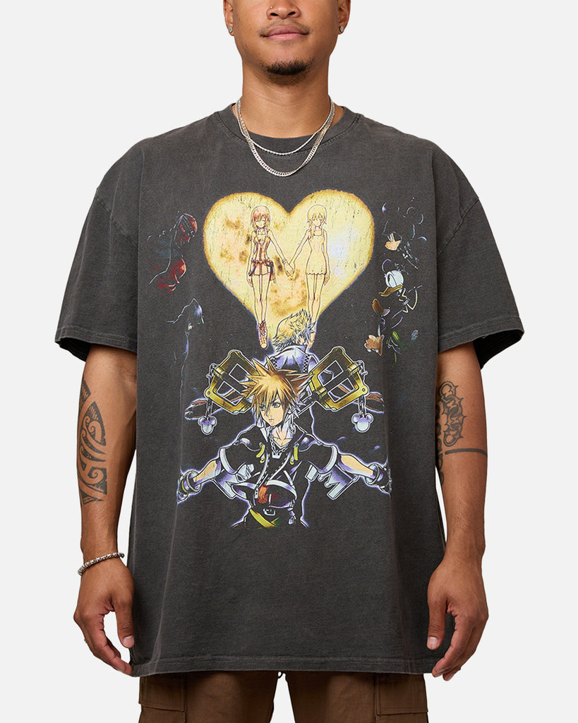 Goat Crew X Kingdom Hearts T-Shirt Black Wash | Culture Kings
