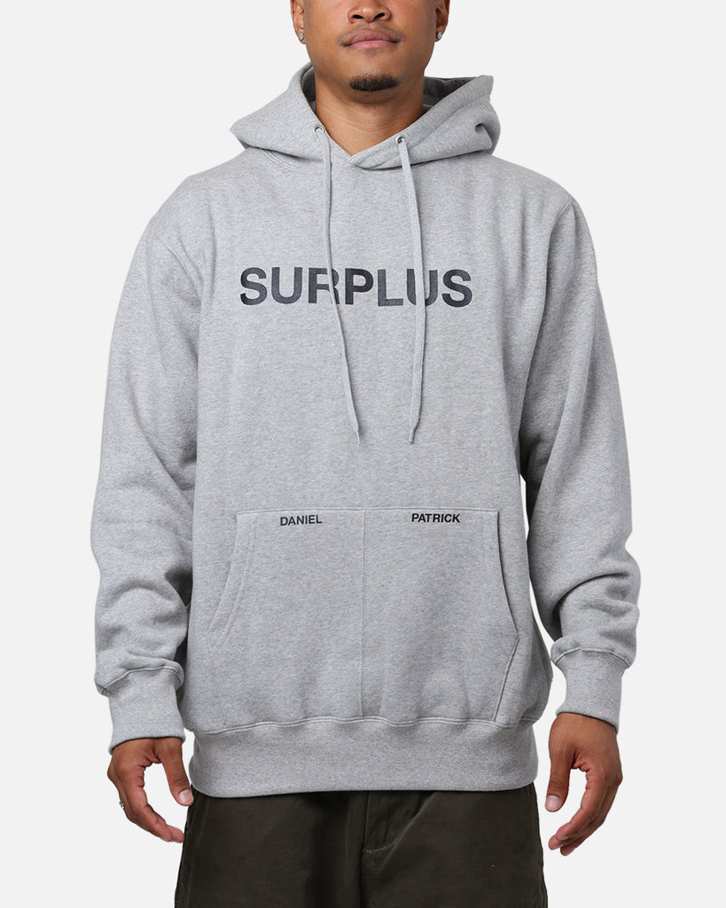 Daniel Patrick Surplus Logo Hoodie Grey | Culture Kings