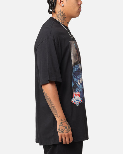 Mitchell & Ness Charlotte Hornets 1991 NBA Draft T-Shirt Faded Black ...