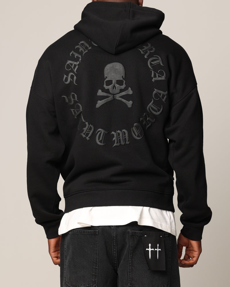 Buy Saint Morta Ceremonies Hoodie Black with crypto