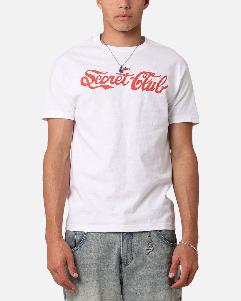 Secret Club Enjoy T-Shirt White | Culture Kings