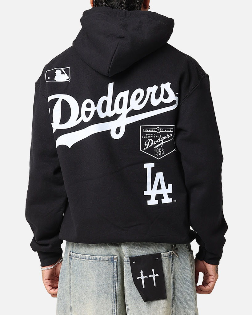 Majestic Athletic Los Angeles Dodgers Arch Stack Hoodie Black | Culture ...