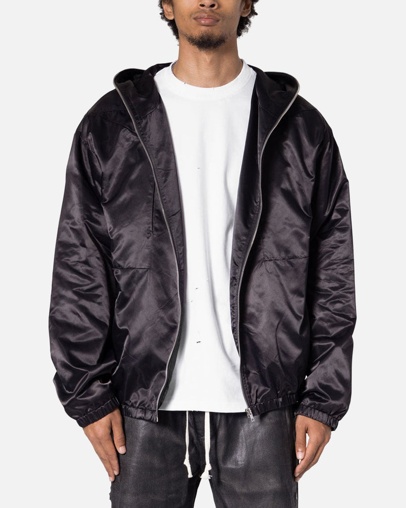 MNML Full Zip Paneled Fight Jacket Black | Culture Kings