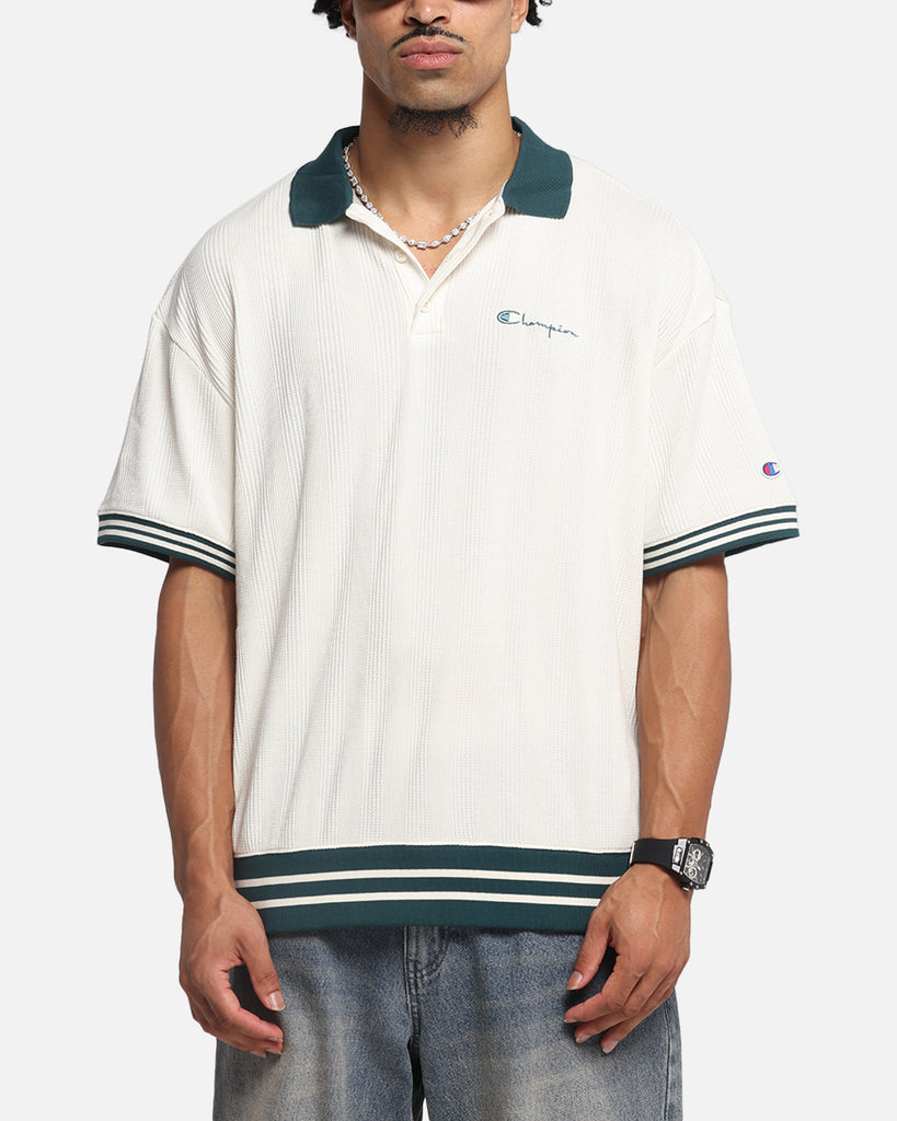 Champion Textured Polo Shirt Natural | Culture Kings
