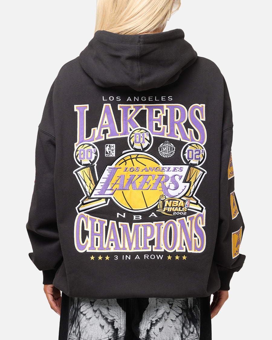 Mitchell & Ness Los Angeles Lakers Pinnacle Hoodie Faded Black ...