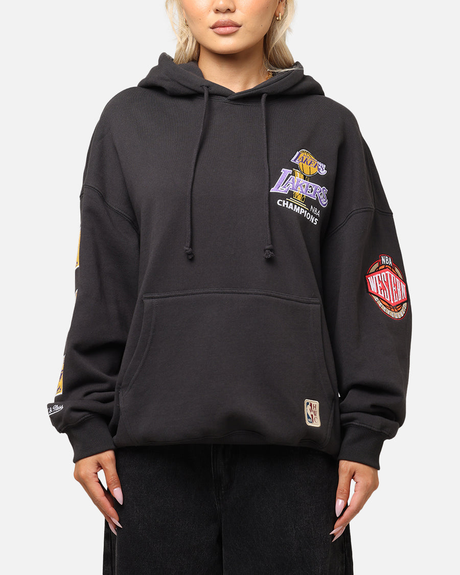 Mitchell & Ness Los Angeles Lakers Pinnacle Hoodie Faded Black ...