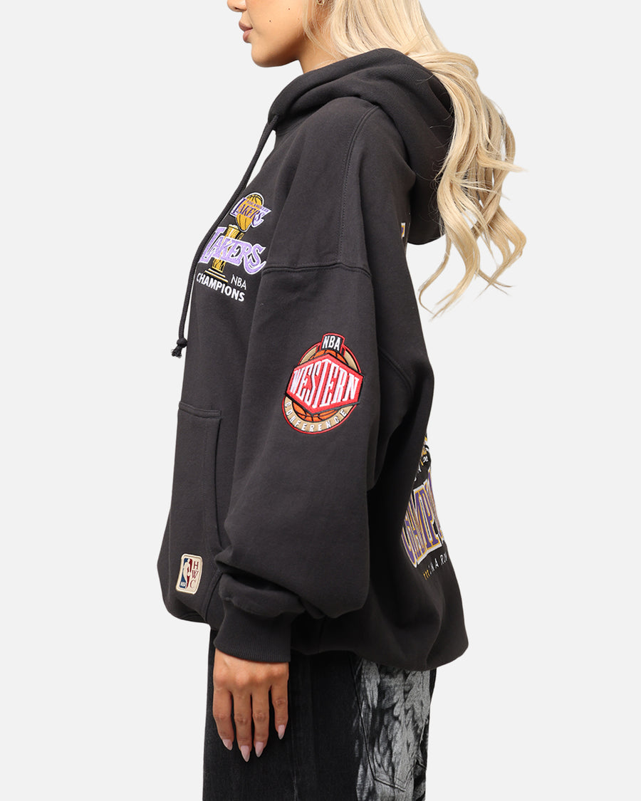 Mitchell & Ness Los Angeles Lakers Pinnacle Hoodie Faded Black ...