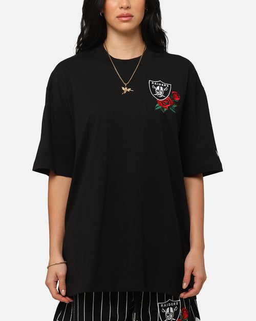 New Era Las Vegas Raiders Rose Oversized T-Shirt Black | Culture Kings