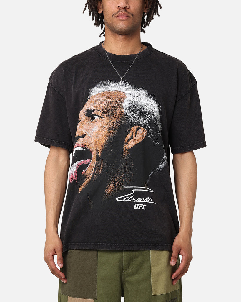 UFC By Culture Kings Charles Oliveira Signature Vintage T-Shirt Black
