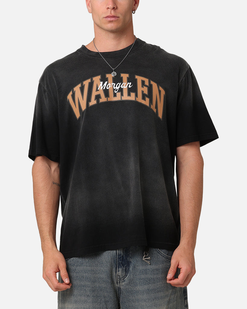 Morgan Wallen Morgan Logo T-Shirt Washed Black | Culture Kings