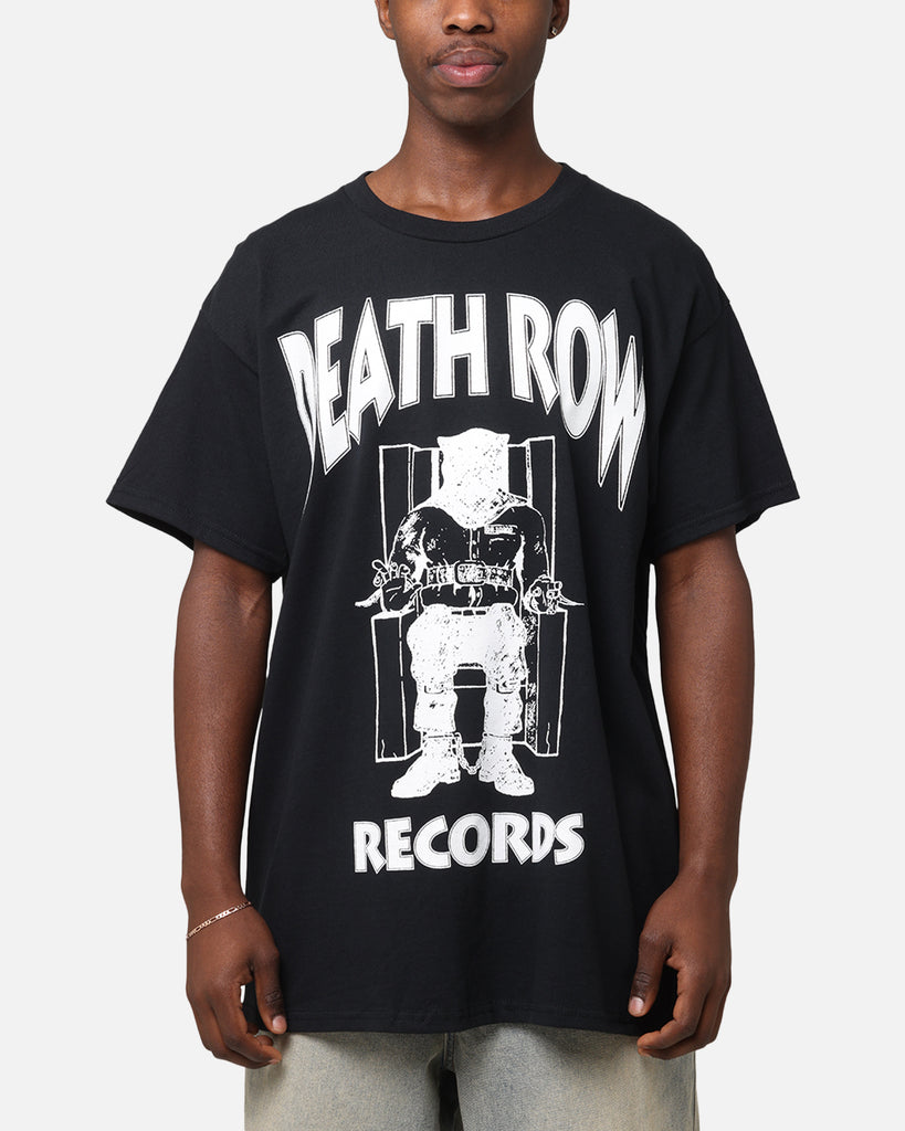 Deathrow Records Chair Logo T-Shirt Black | Culture Kings