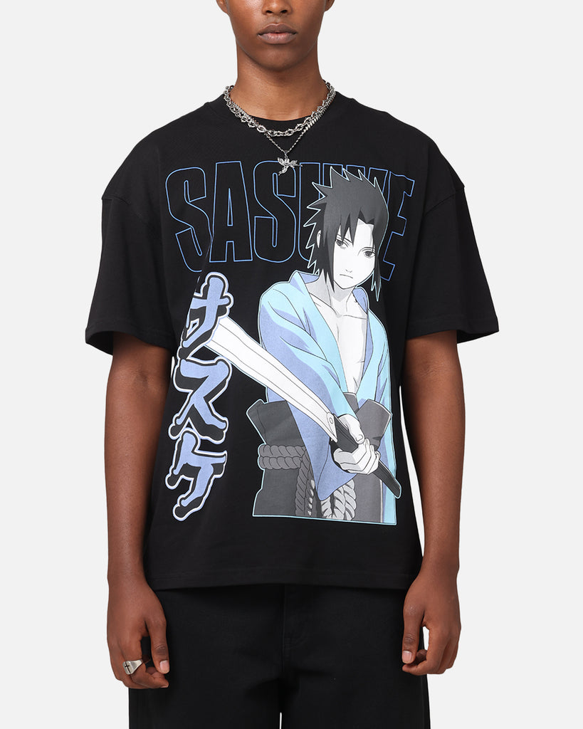 Goat Crew X Naruto Sasuke T-Shirt Black | Culture Kings