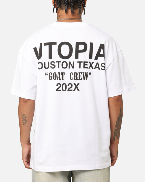 Goat Crew Utopia V2 T-Shirt White | Culture Kings