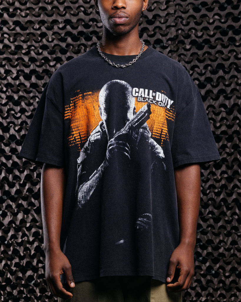 Goat Crew X Call Of Duty Black Ops 2 Heavy T-Shirt Vintage Black ...