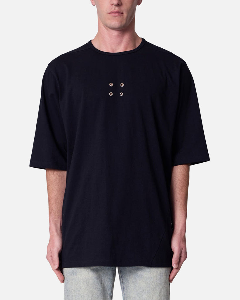 MNML 4 Eyelets T-Shirt Black | Culture Kings