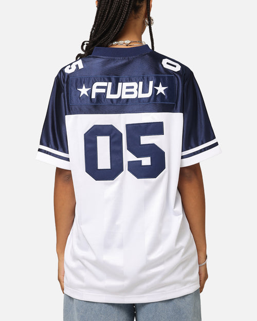 Fubu Football Jersey White/Navy | Culture Kings