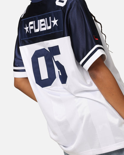 Fubu Football Jersey White/Navy | Culture Kings