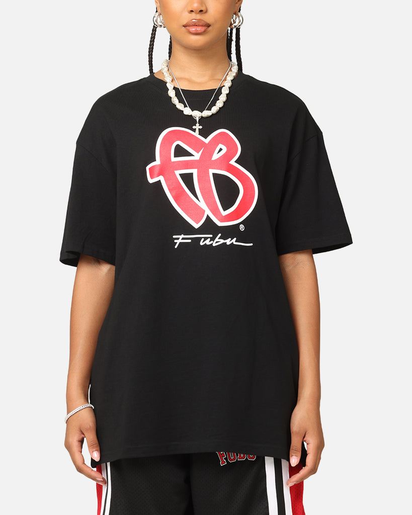 Fubu Basic T-Shirt Black/Red/White | Culture Kings