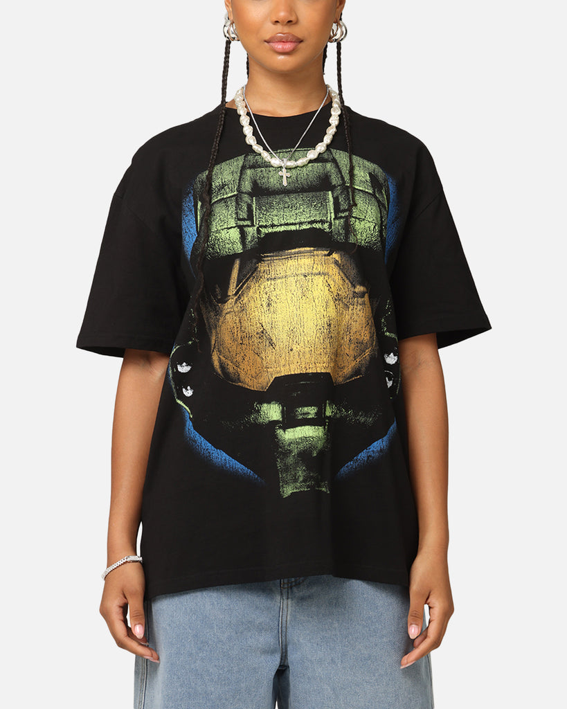 Goat Crew X Halo Big Head Heavyweight T-Shirt Black | Culture Kings