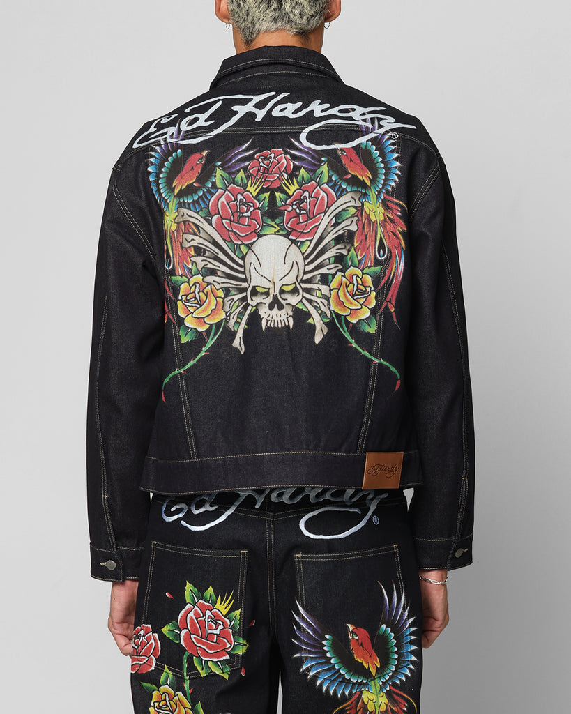 Ed Hardy Denim Jacket Raw Indigo | Culture Kings