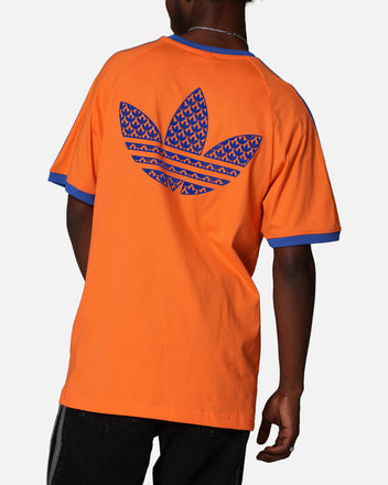 Adidas Monogram Cali T-Shirt Orange | Culture Kings