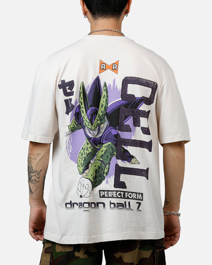 Bioworld Dragon Ball Z Perfect Cell T-Shirt Off White | Culture Kings