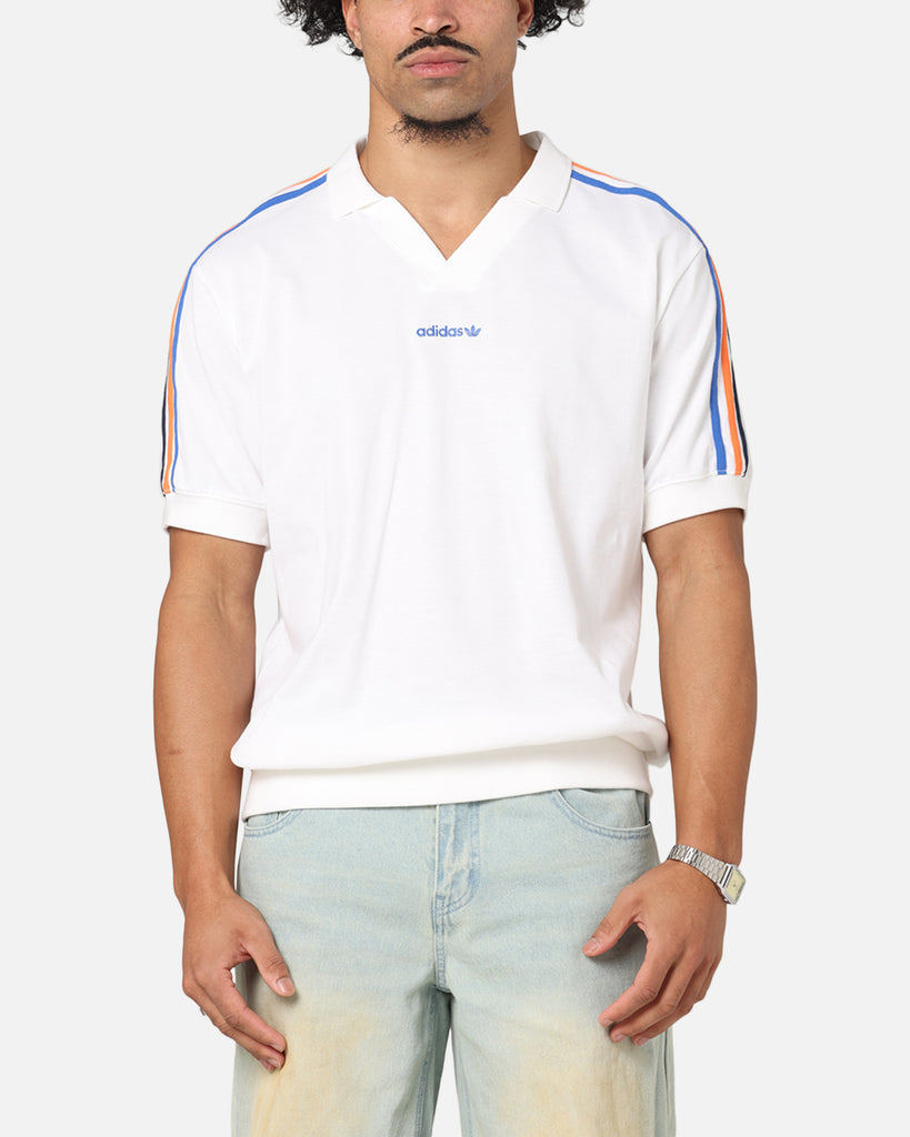 Adidas Polo T-Shirt White | Culture Kings