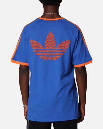 Adidas Monogram Cali T-Shirt Blue | Culture Kings