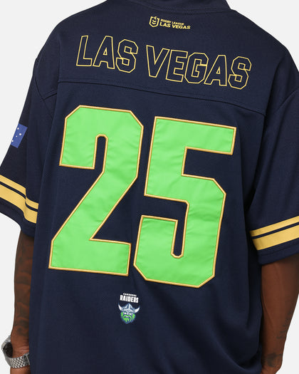 Bleacher Athletic Canberra Raiders NRL 2025 Las Vegas Round Grid Iron ...