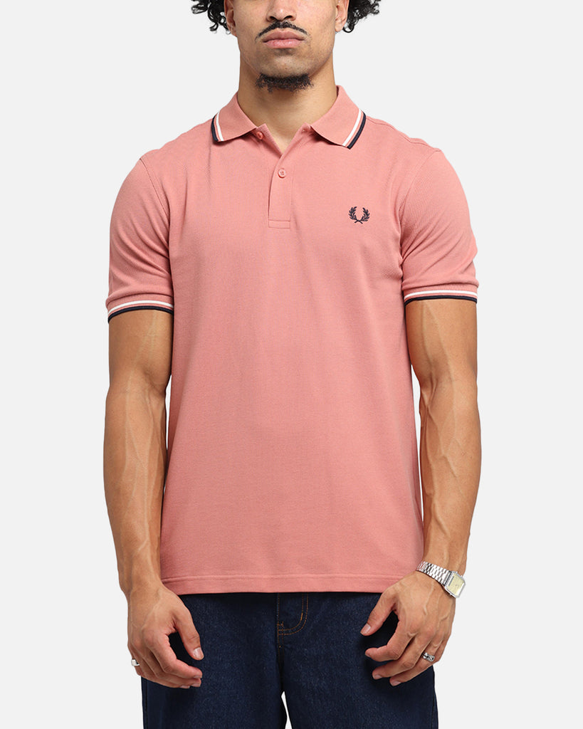Fred Perry Twin Tipped Polo Shirt Pink | Culture Kings