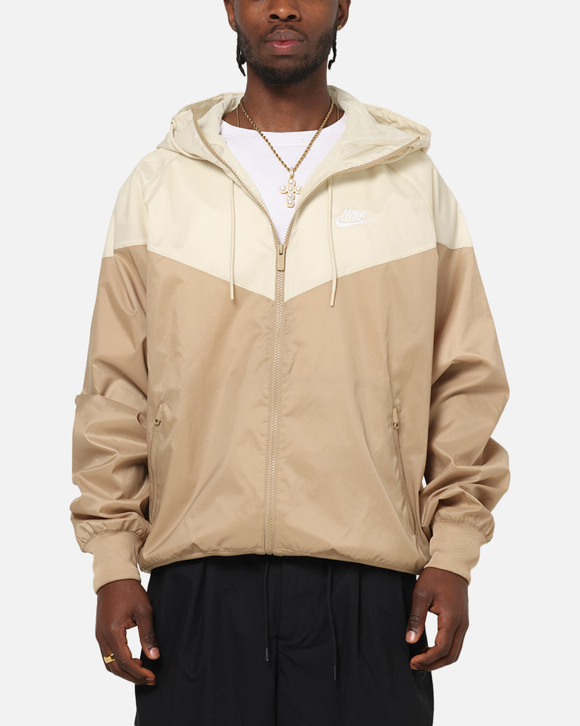 Nike Sportswear Woven Windrunner Jacket Beige/Khaki | Culture Kings
