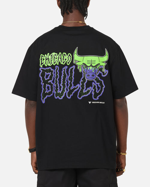 New Era Chicago Bulls Drip T-Shirt Black | Culture Kings
