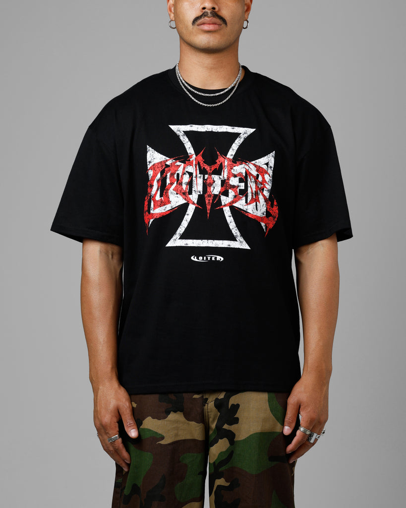 Loiter Forged T-Shirt Black | Culture Kings