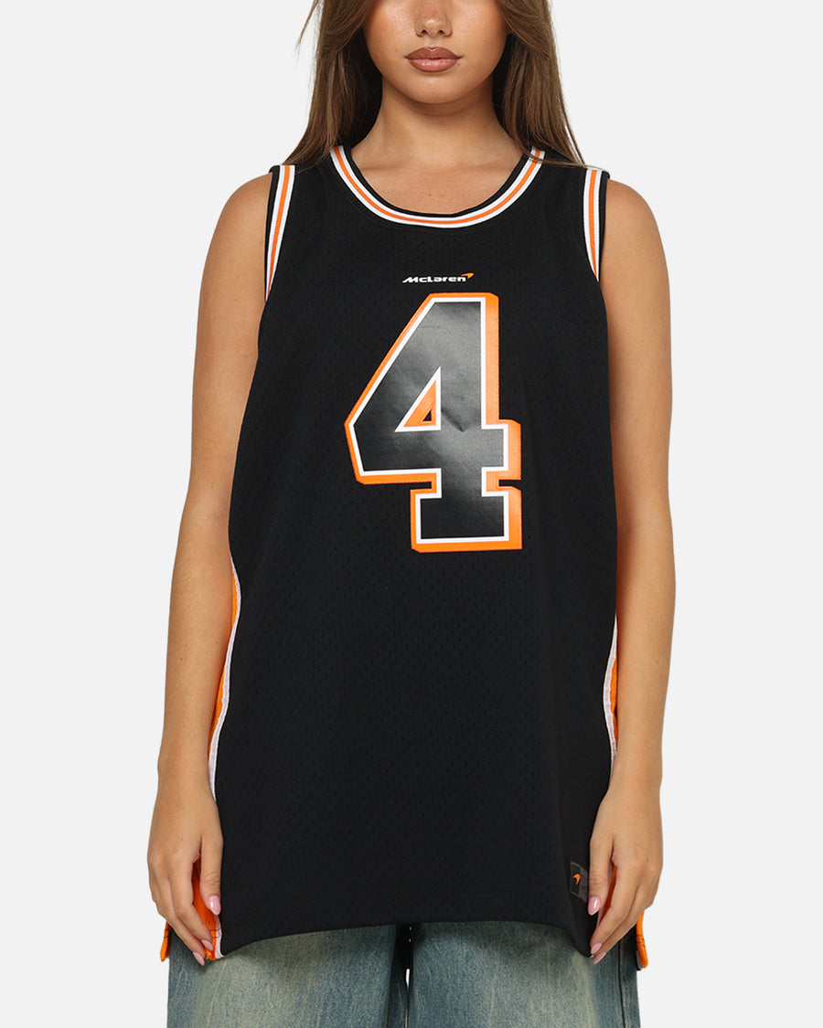 Mitchell & Ness X Mclaren Lando Norris Swing Jersey Black/Papaya ...
