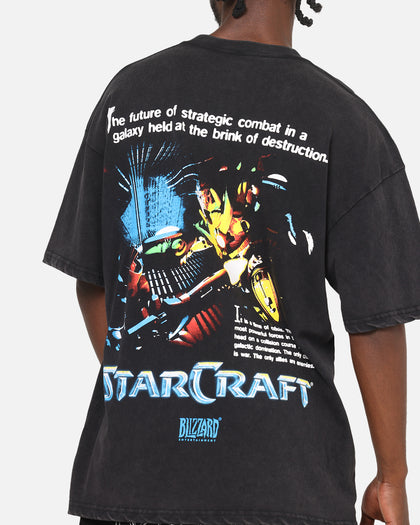 73Studio X Starcraft '98 Factions Heavy T-Shirt Black Wash | Culture Kings