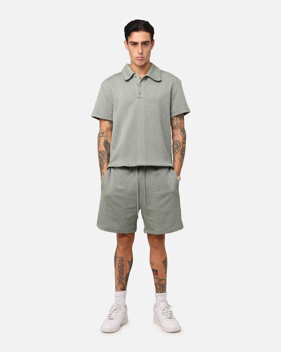 XXIII Danny Knit Shorts Olive | Culture Kings