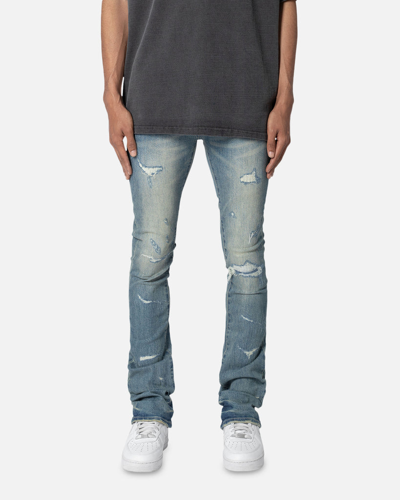 MNML X503 Convertible Skinny Denim Jeans Blue | Culture Kings